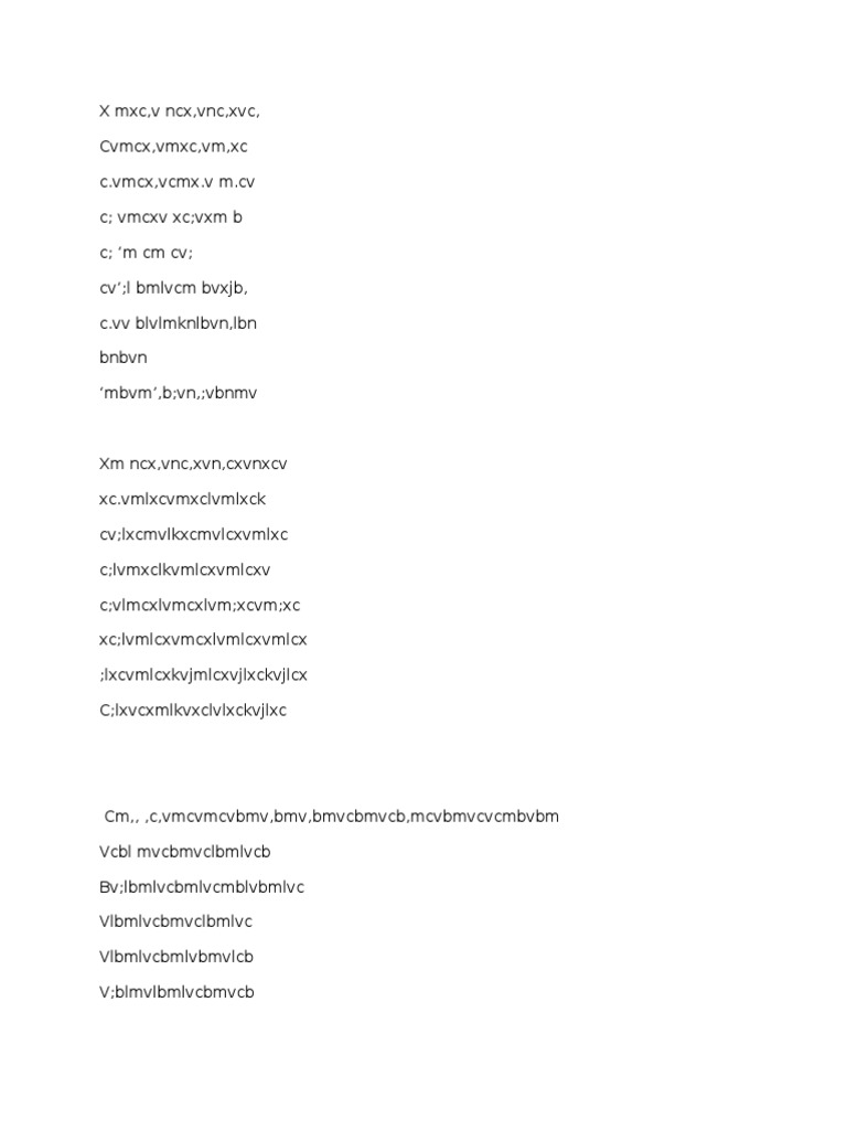 Random Text Document Analysis | PDF | Teaching Methods & Materials
