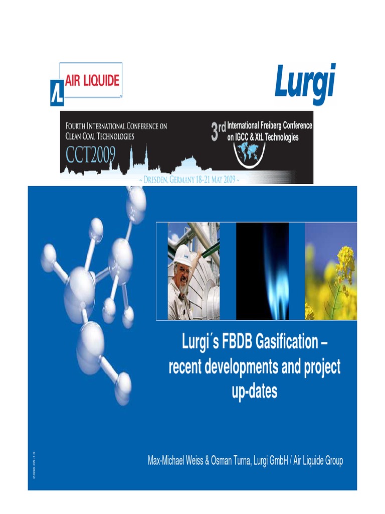 Lurgi S FBDB Gasification | PDF | Gasification | Coal