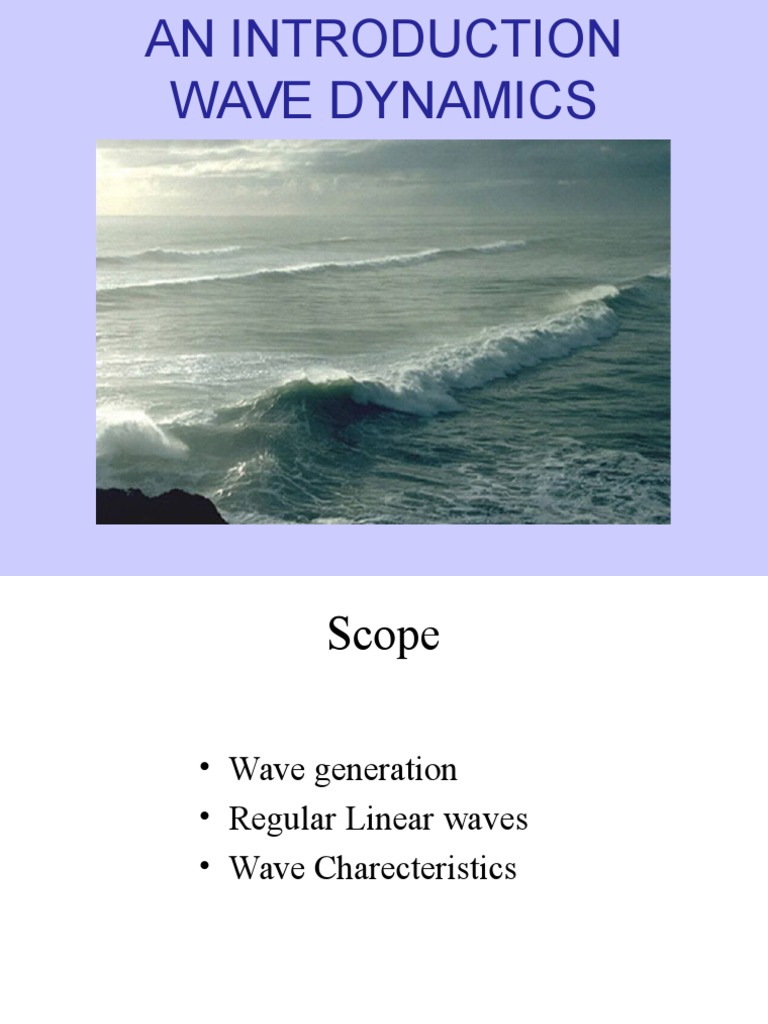 Wave Dynamics and Characteristics | PDF