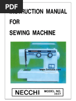 Mini Electric Sewing Machine Manual | PDF | Sewing Machine | Sewing