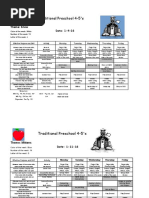 Schedule Cards The First Grade Parade | PDF | Reading (Process ...