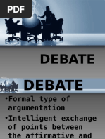 Oregon-Oxford Debate Structure Guide | PDF | Argument | Fallacy