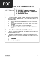 Rwac Template For Assessment | PDF