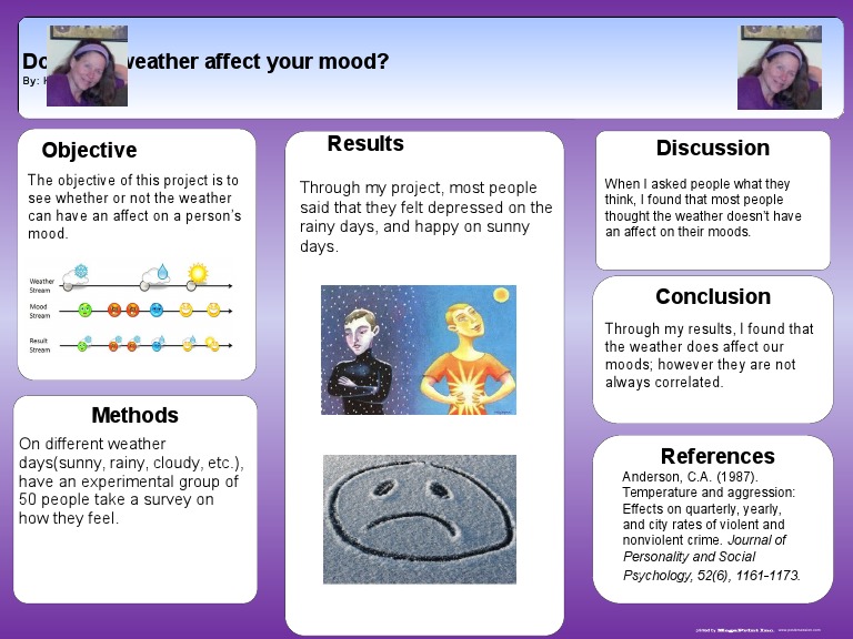 Weather's Impact on Mood Study | PDF | Self-Improvement
