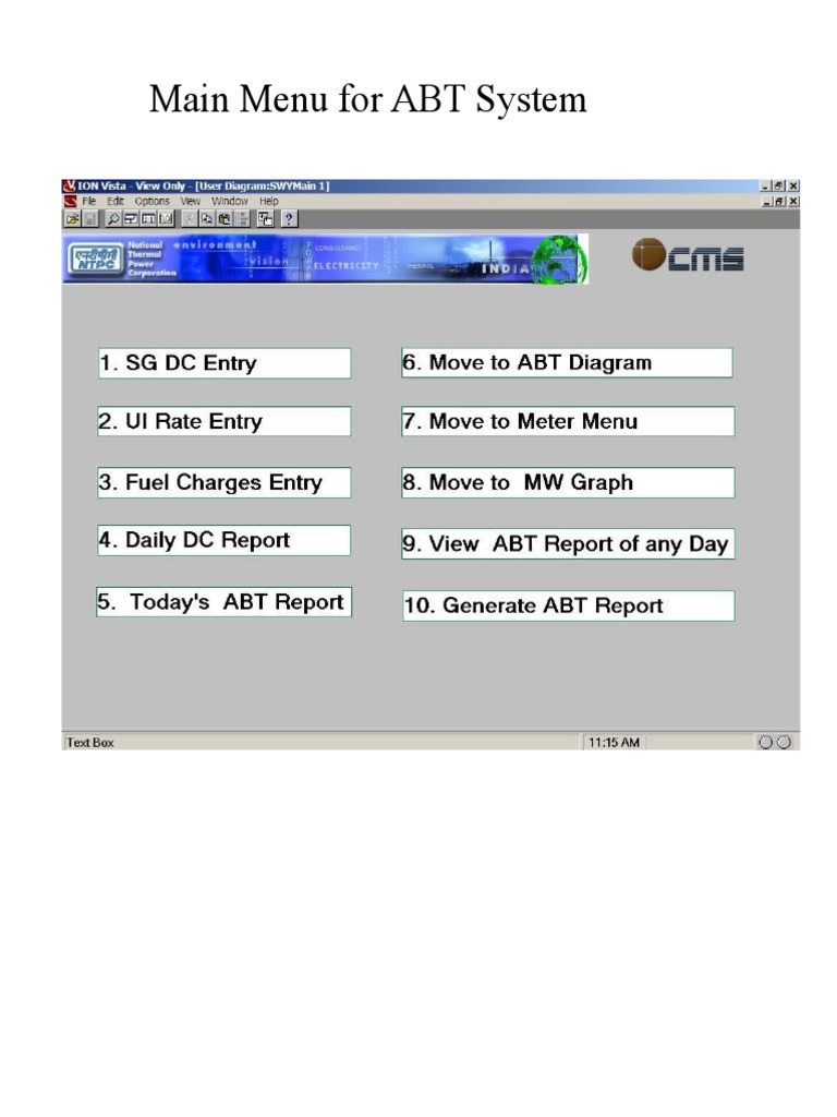 ABT System Main Menu Overview | PDF | Science & Mathematics ...