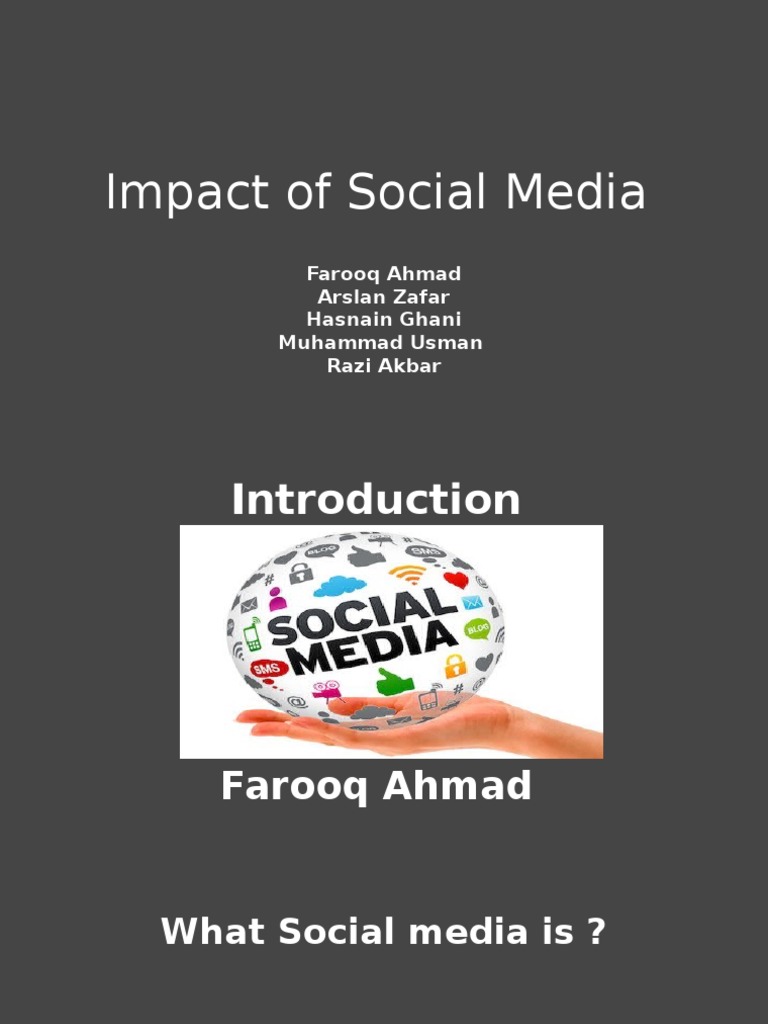 Impact of Social Media on Society | Digital & Social Media | Social Media