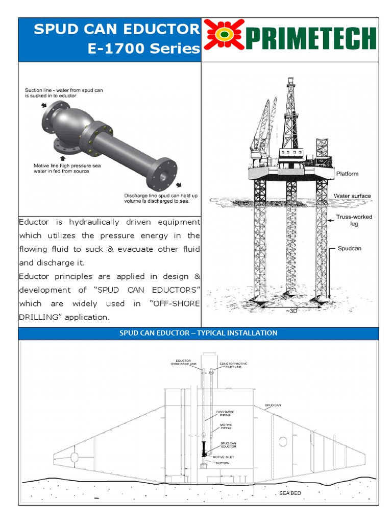 Spud Can Eductor | Drilling Rig | Building Engineering | Free 30-day ...