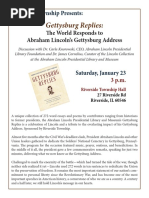 The Gettysburg Address Teacher Resource Guide: Procedure | PDF ...