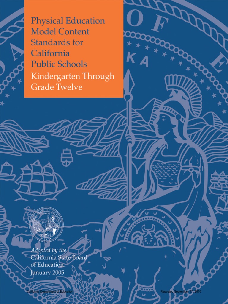 PE California Standards | PDF | Physical Education | Physical Exercise