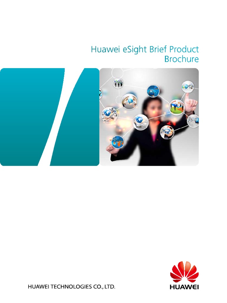 Huawei ESight Brief Product Brochure | PDF | Network Switch | Multiprotocol Label Switching