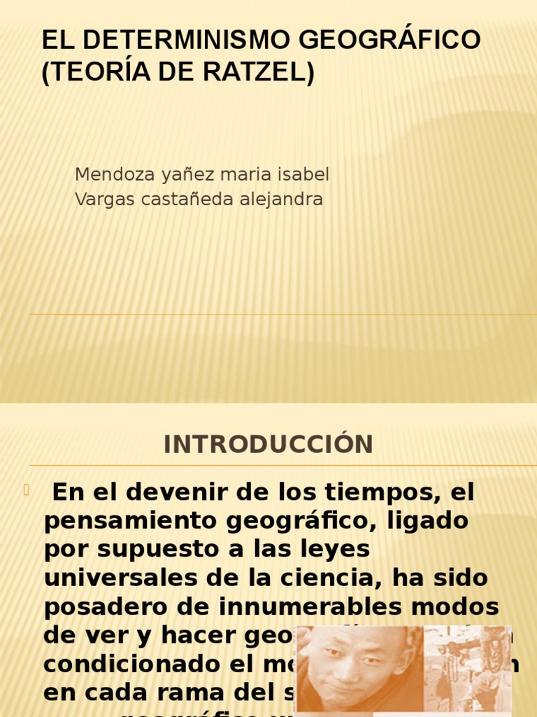 El Determinismo Geográfico | Ciencia | Ciencia filosófica El Determinismo Geográfico | Ciencia | Ciencia filosófica