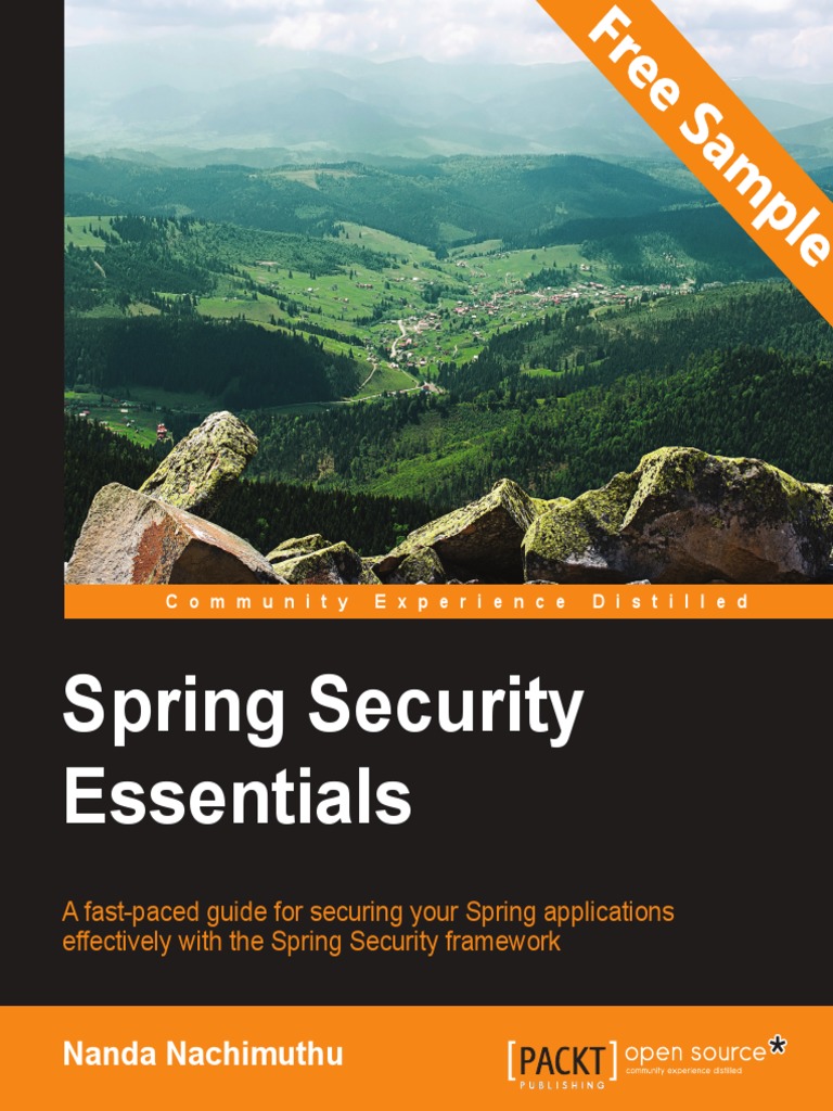 Spring Security Essentials - Sample Chapter | PDF | Hypertext Transfer Protocol | Web Service