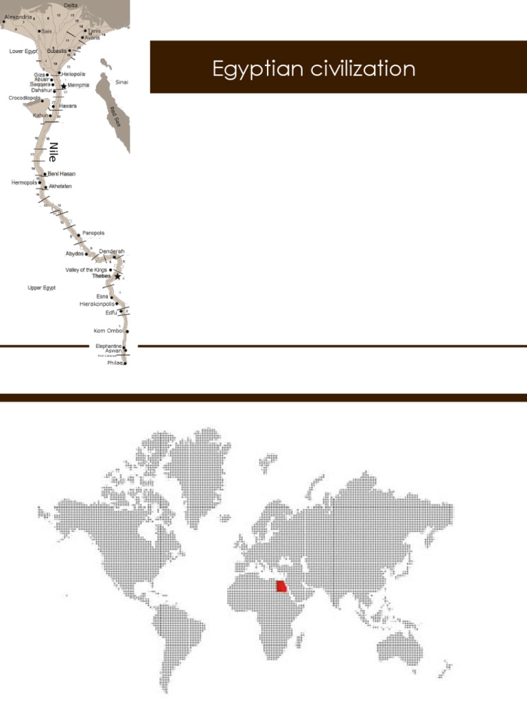 Egyptian Civilization INTRODUCTION | PDF | Ancient Egypt | New Kingdom ...