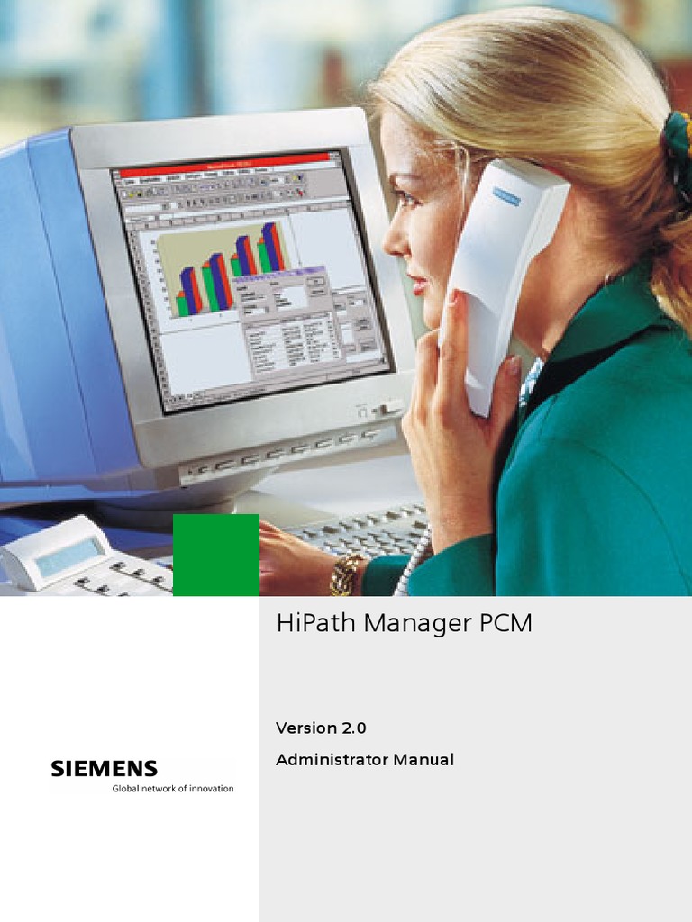 HiPath Manager PCM V2.0 Administrator Manual | PDF | Windows 2000 | Installation (Computer Programs)