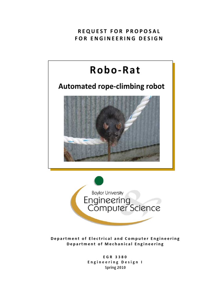 Automated Rope Climbing Robot | PDF | Machines | Robot