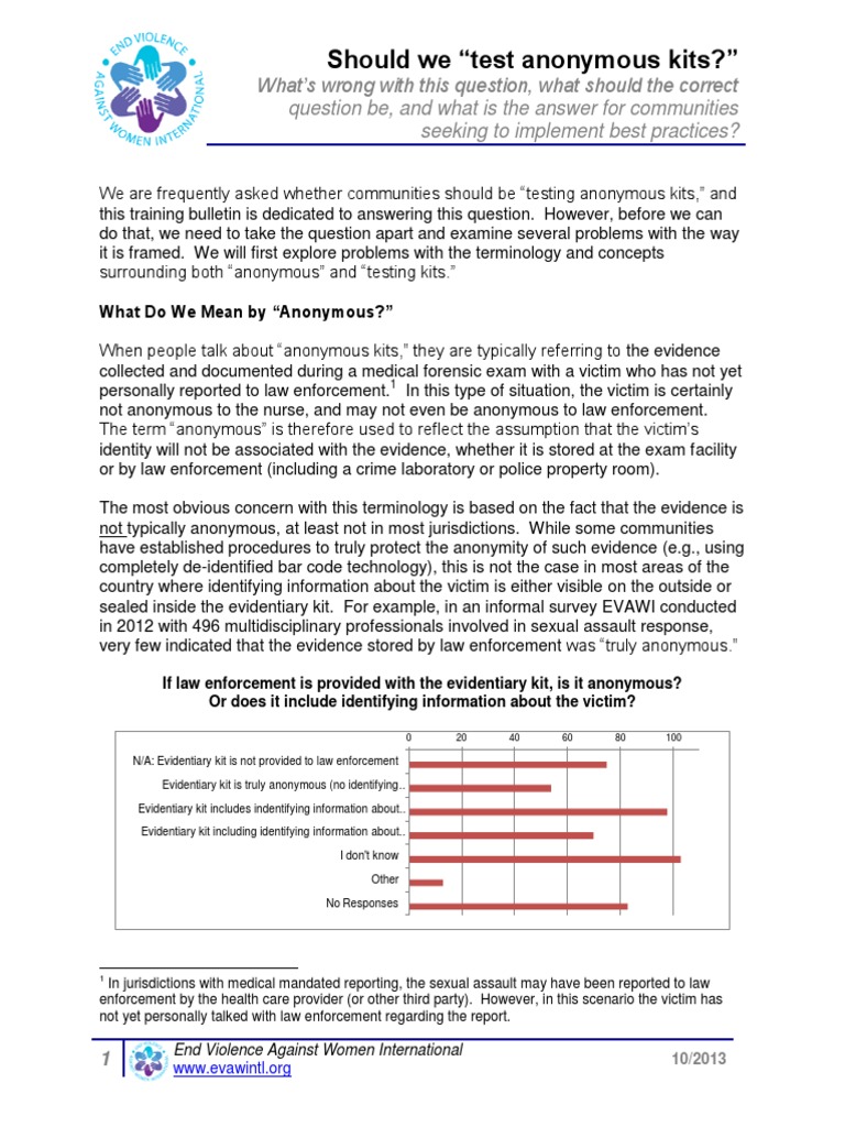 Testing Evidence from Restricted Reports | PDF | Dna Profiling ...