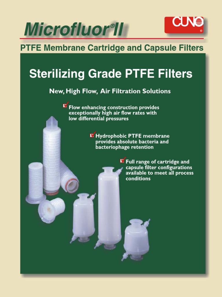 Microfluor II | PDF | Sterilization (Microbiology) | Membrane