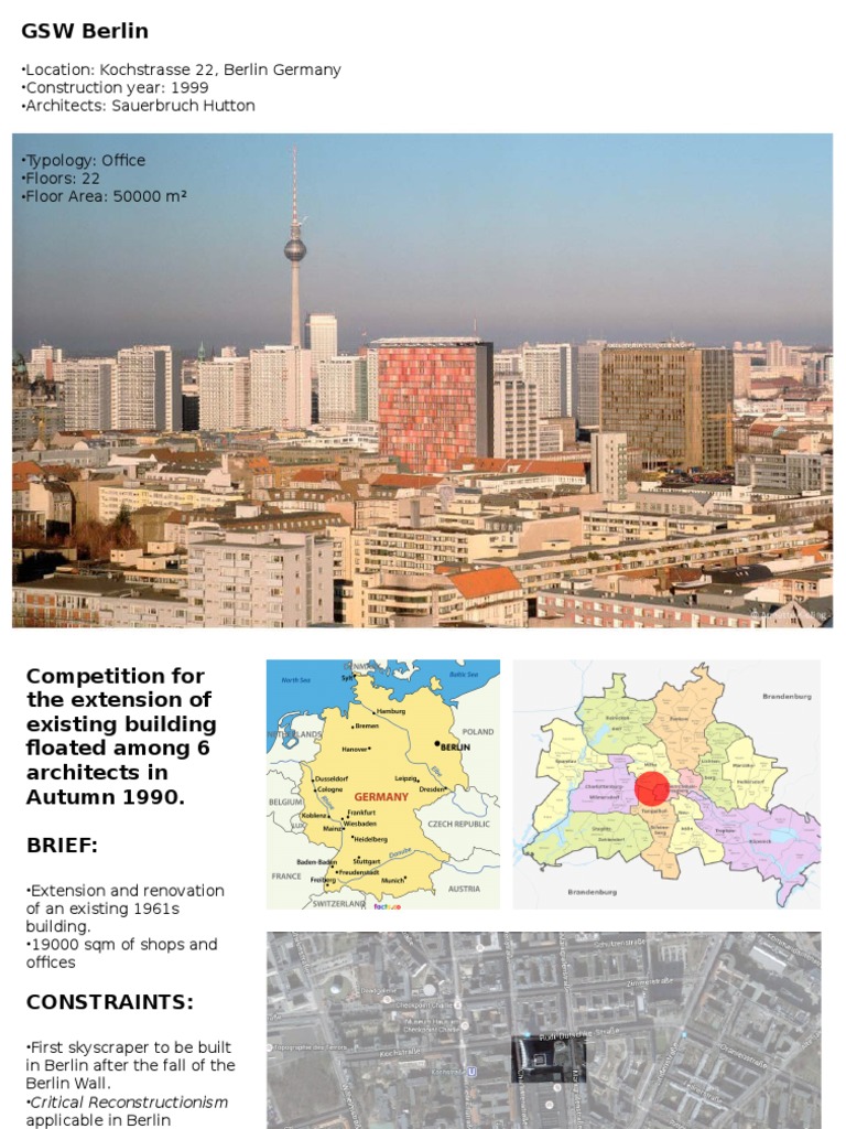 GSW Berlin | PDF | Building Technology | Architectural Design