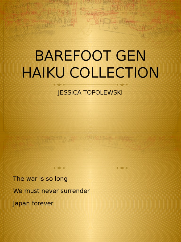 Haiku Collection on War's Impact | PDF | Sports & Recreation