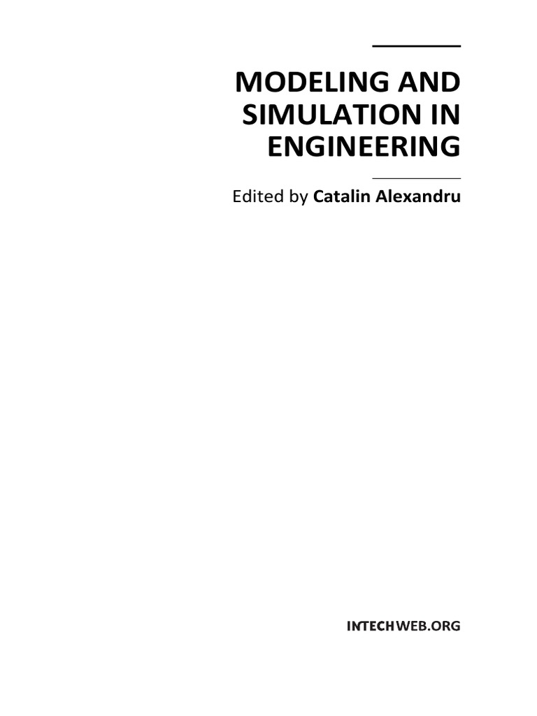 Modeling and Simulation in Engineering | PDF | Simulation | 3 D Modeling