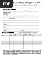 AMSA CoC Form 426 - MasterLt24 | PDF