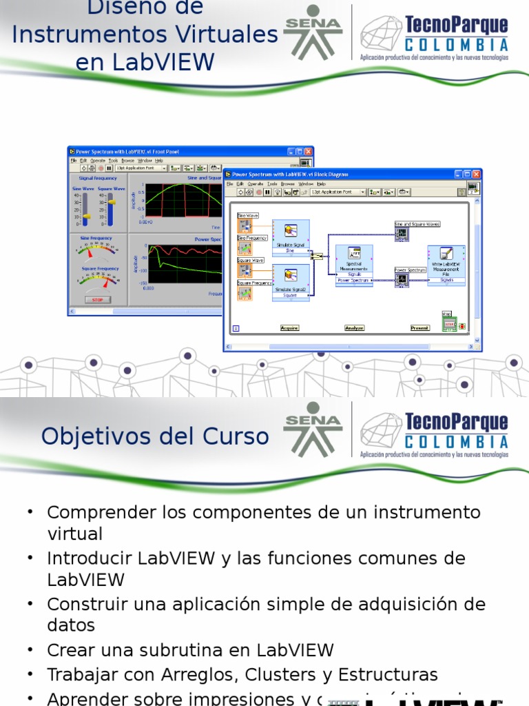 Introduccion LabVIEW | Descargar gratis PDF | Adquisición de datos | Desarrollo de software