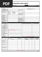 PDS Sample | PDF | Graduate School | Government