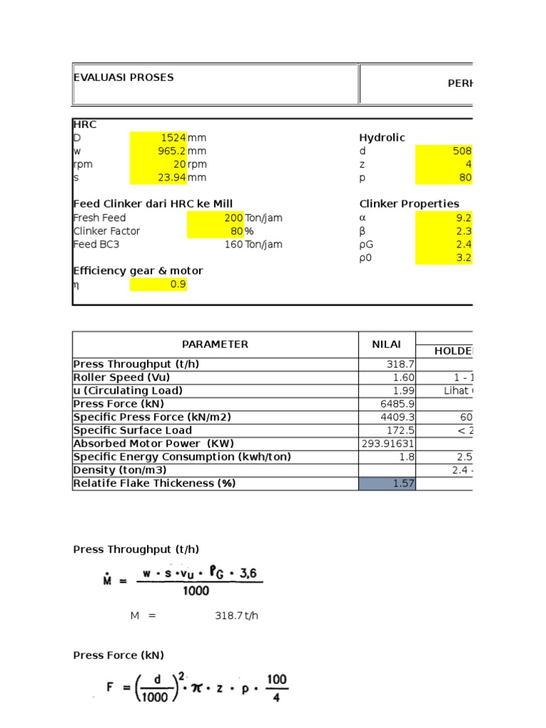 HRC Calculation | PDF