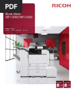 Ricoh Aficio MP 2000 | PDF | Fax | Image Scanner