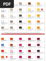 Pantone and HKS Color Codes List | PDF | Qualia | Color