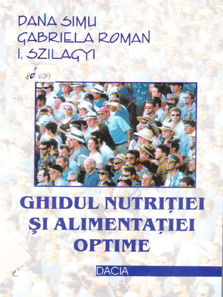 Ghidul Nutritiei Si Alimentatiei Optime | PDF