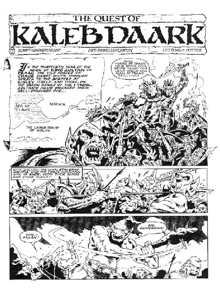 The Quest of Kaleb Daark | PDF