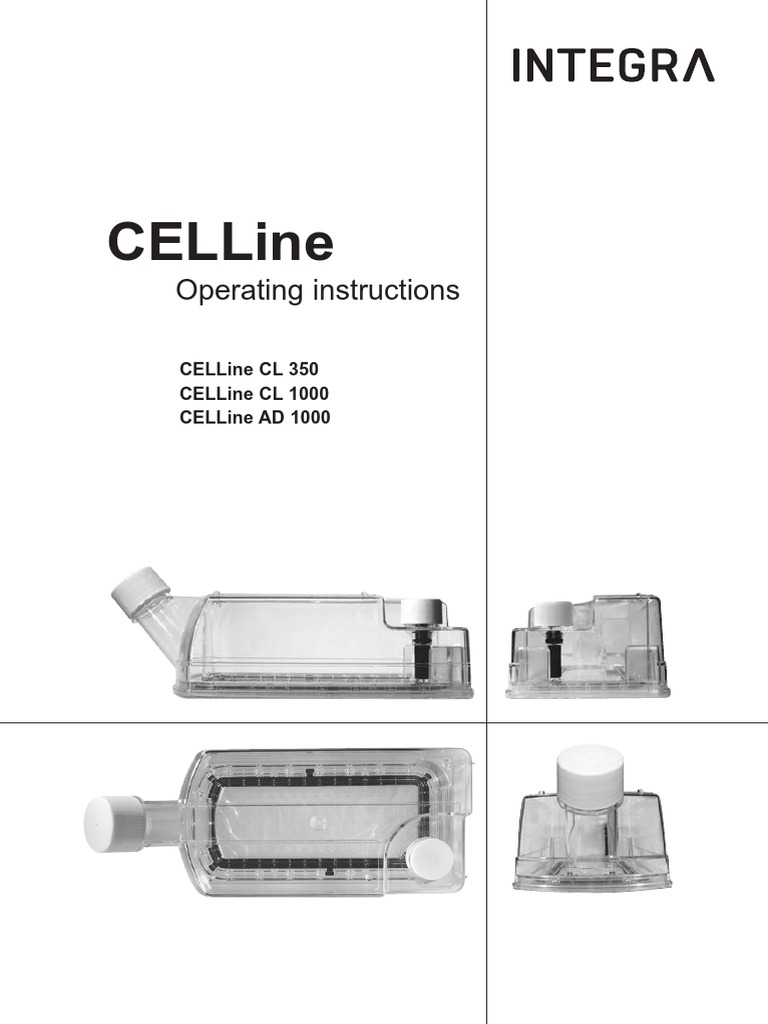 Integra Operating Instructions | PDF | Growth Medium | Cell Culture