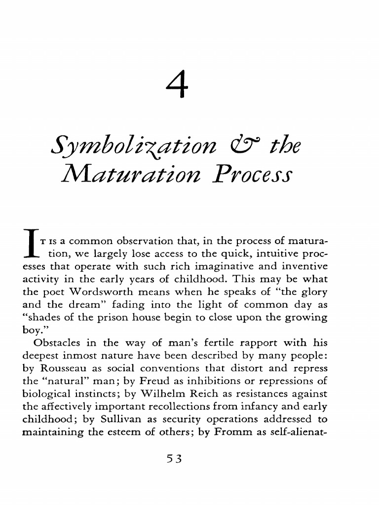 Mauracion y Simbolizacion | PDF | Emotions | Awareness