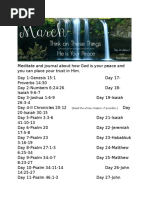 Daniel Fast Daily Scriptures 2010 | PDF