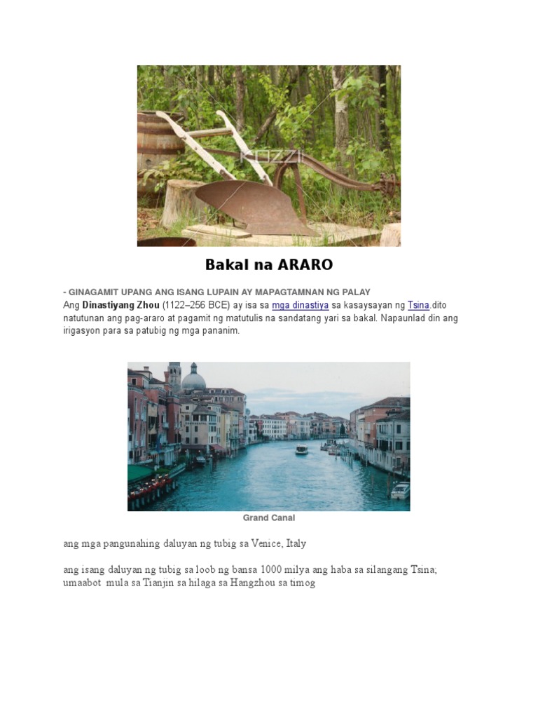 Bakal Na ARARO | PDF