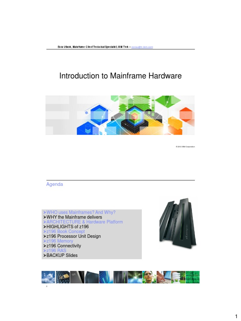 Introduction To Mainframe Hardware | PDF | Mainframe Computer | Central Processing Unit