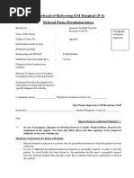 NAS - Reimbursement Claim Form | PDF | Patient | Physician