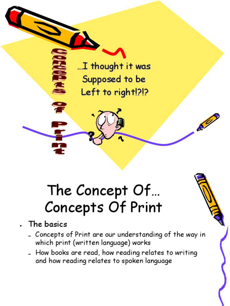 Concepts of Print 01 | PDF | Reading (Process) | Books