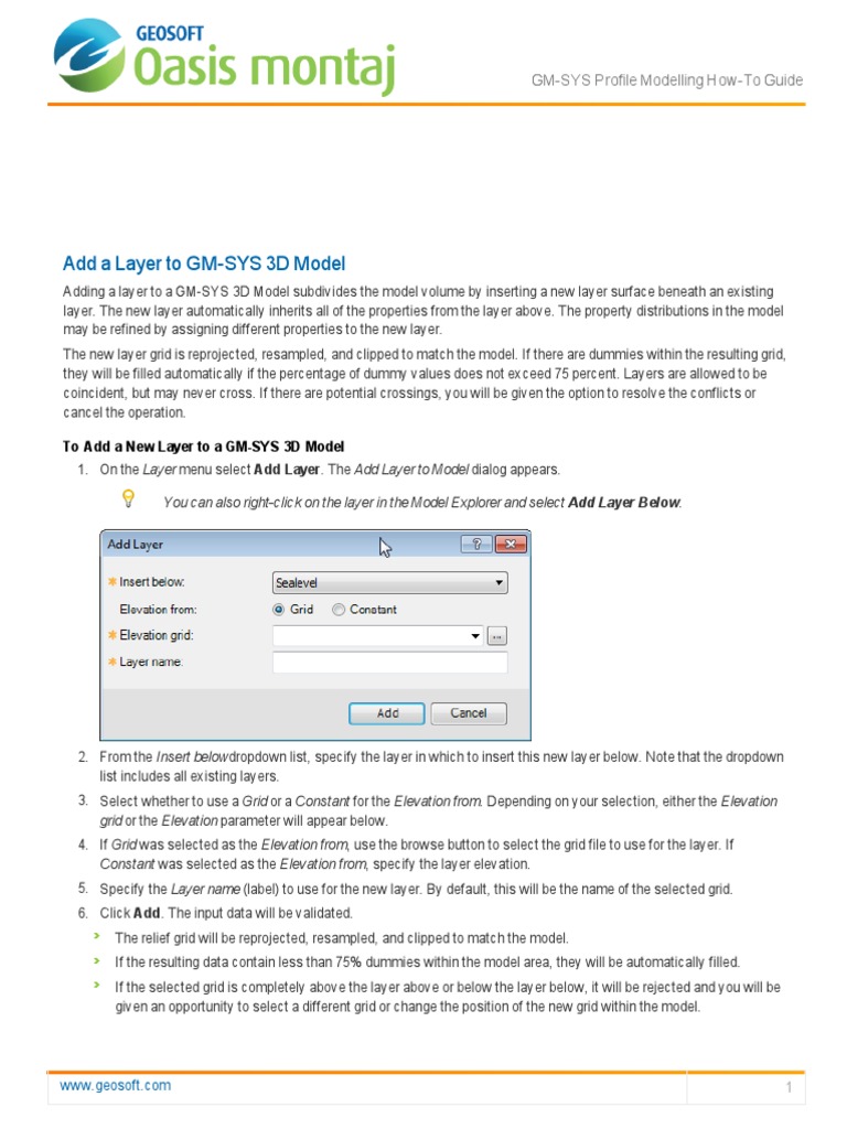 Gm-Sys 3d Layers | Download Free PDF | Voxel | Tab (Gui)