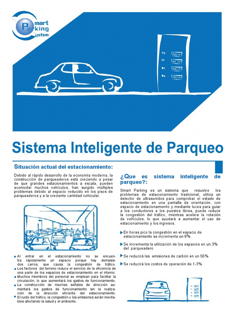 Sistema Inteligente de Parqueo | PDF | Diodo emisor de luz ...