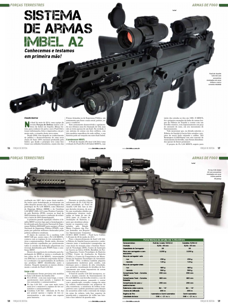 Forcas de Defesa IMBEL A2 | Rifle | Arma