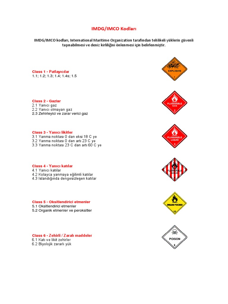 IMDG Code | PDF