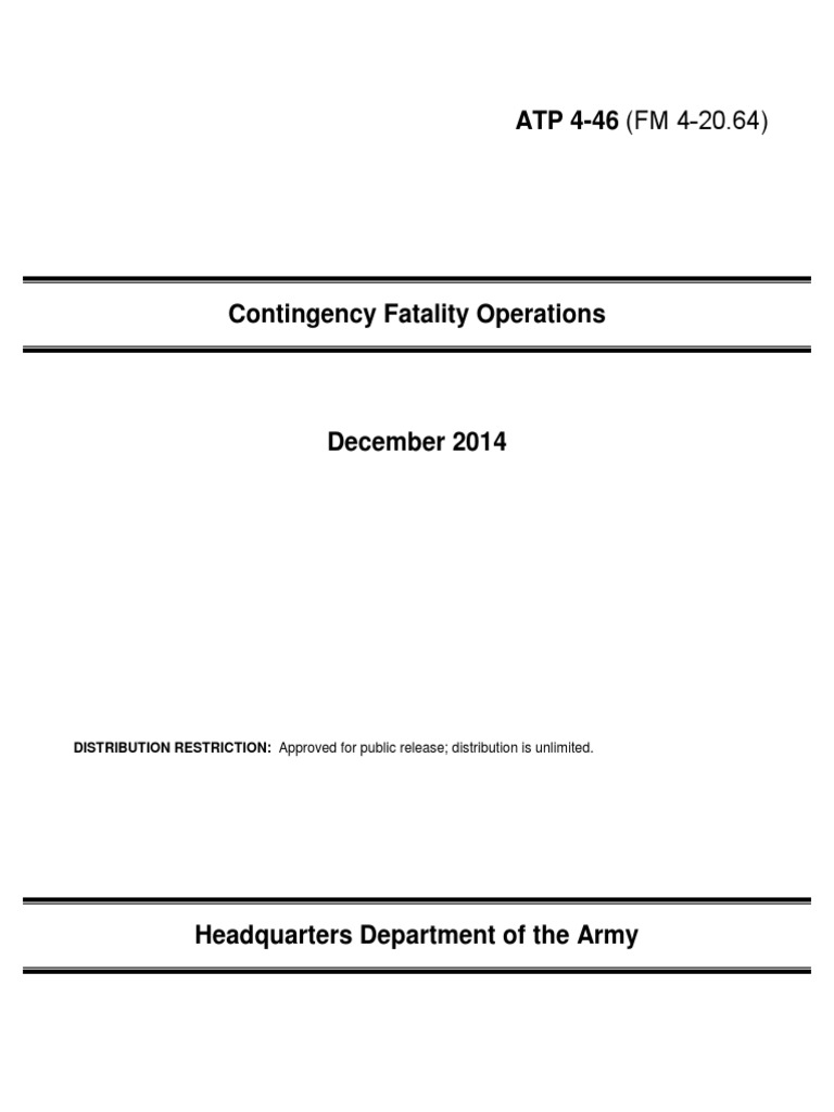 Atp 4-46 | PDF | United States Army | Staff (Military)