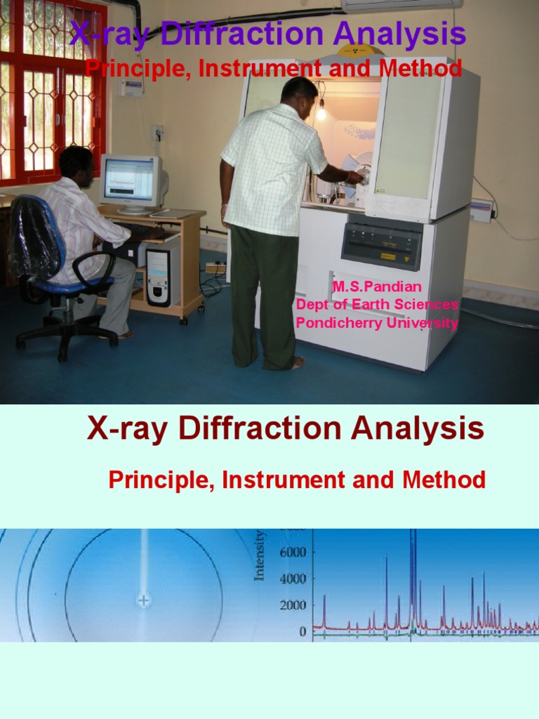 X-Ray Diffraction Analysis Principle Ins | PDF | X Ray Crystallography ...