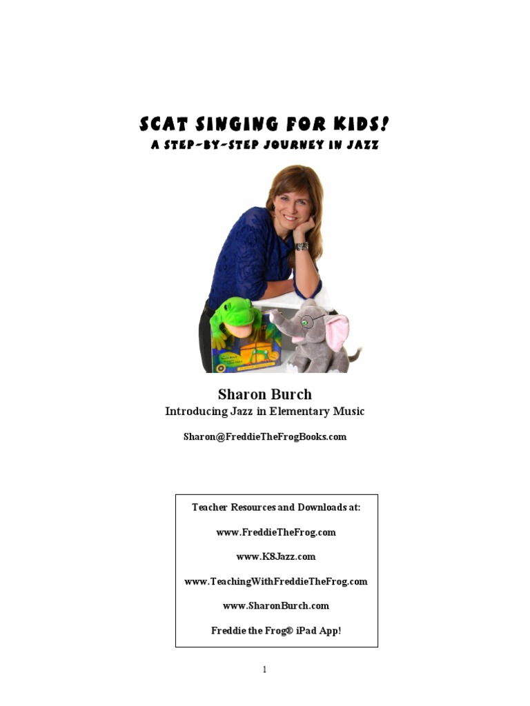 Burch Scat Singing For Kids | PDF | Jazz | Singing