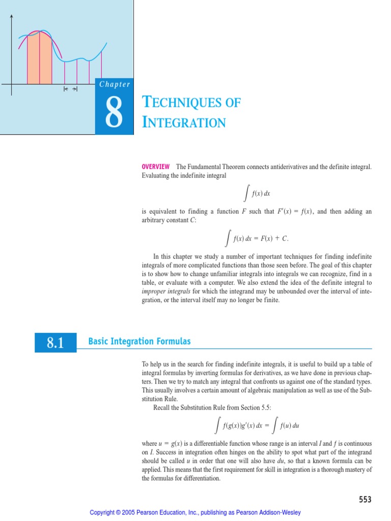 Techniques of Integration Thomas Finney | PDF | Integral ...