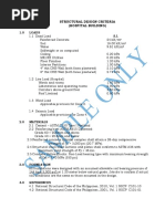Structural Design Criteria: Codes & Standards | PDF | Concrete ...