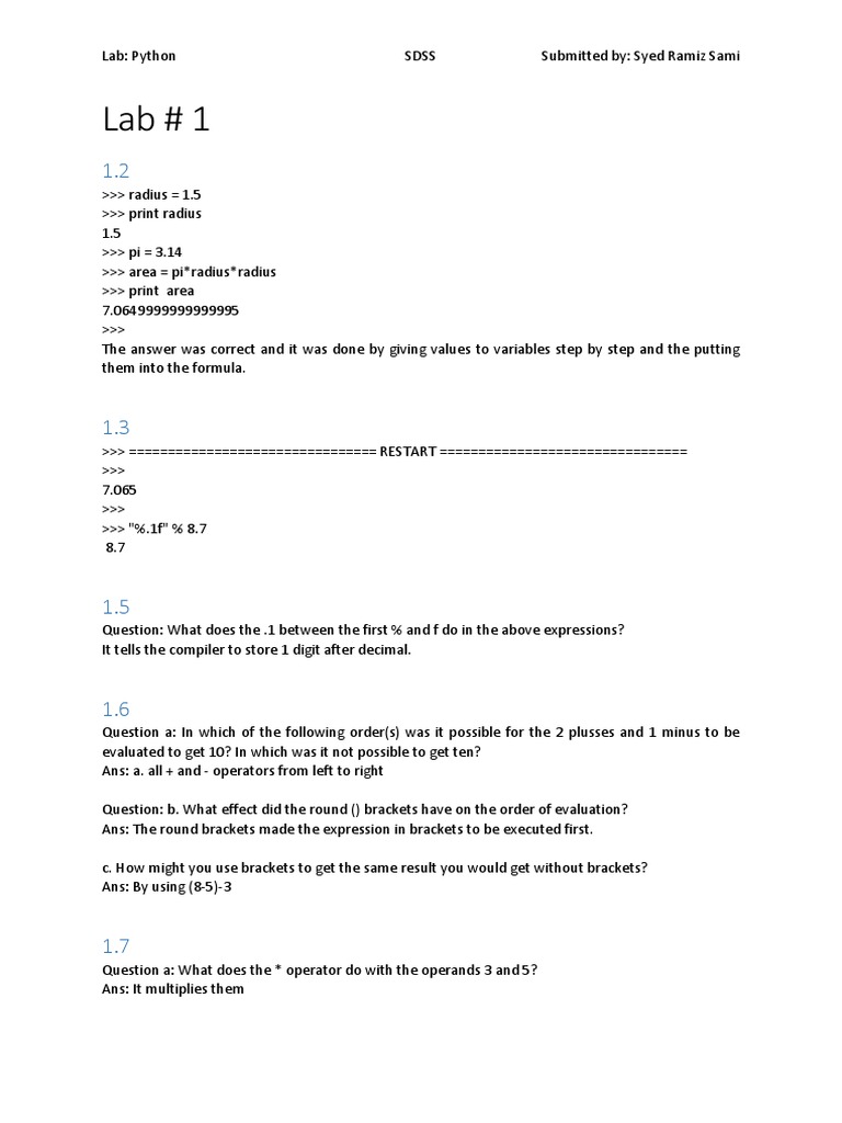 Lab Python PDF | PDF
