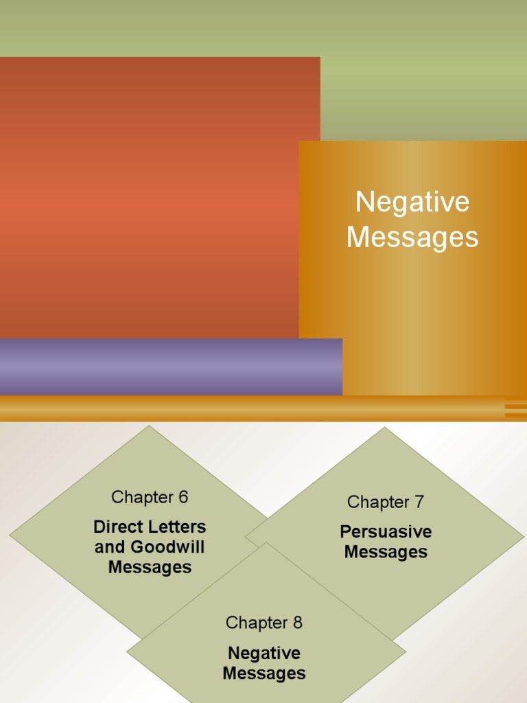 Delivering Negative Messages Effectively | PDF | Defamation | Business ...